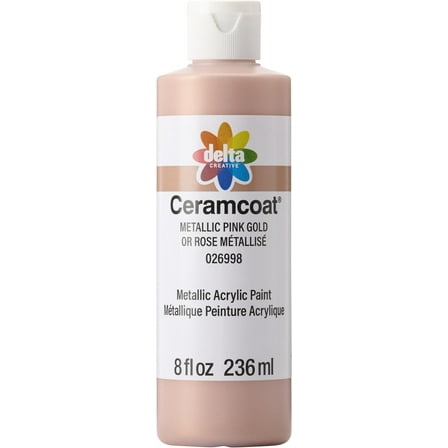 Delta Ceramcoat Matte Acrylic Craft Paint Set, 2 fl oz, 18 Piece ...