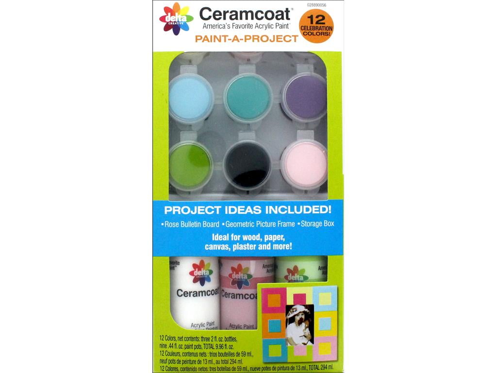 Delta Ceramcoat Paint A Project Set CelebrationClr - Walmart.com