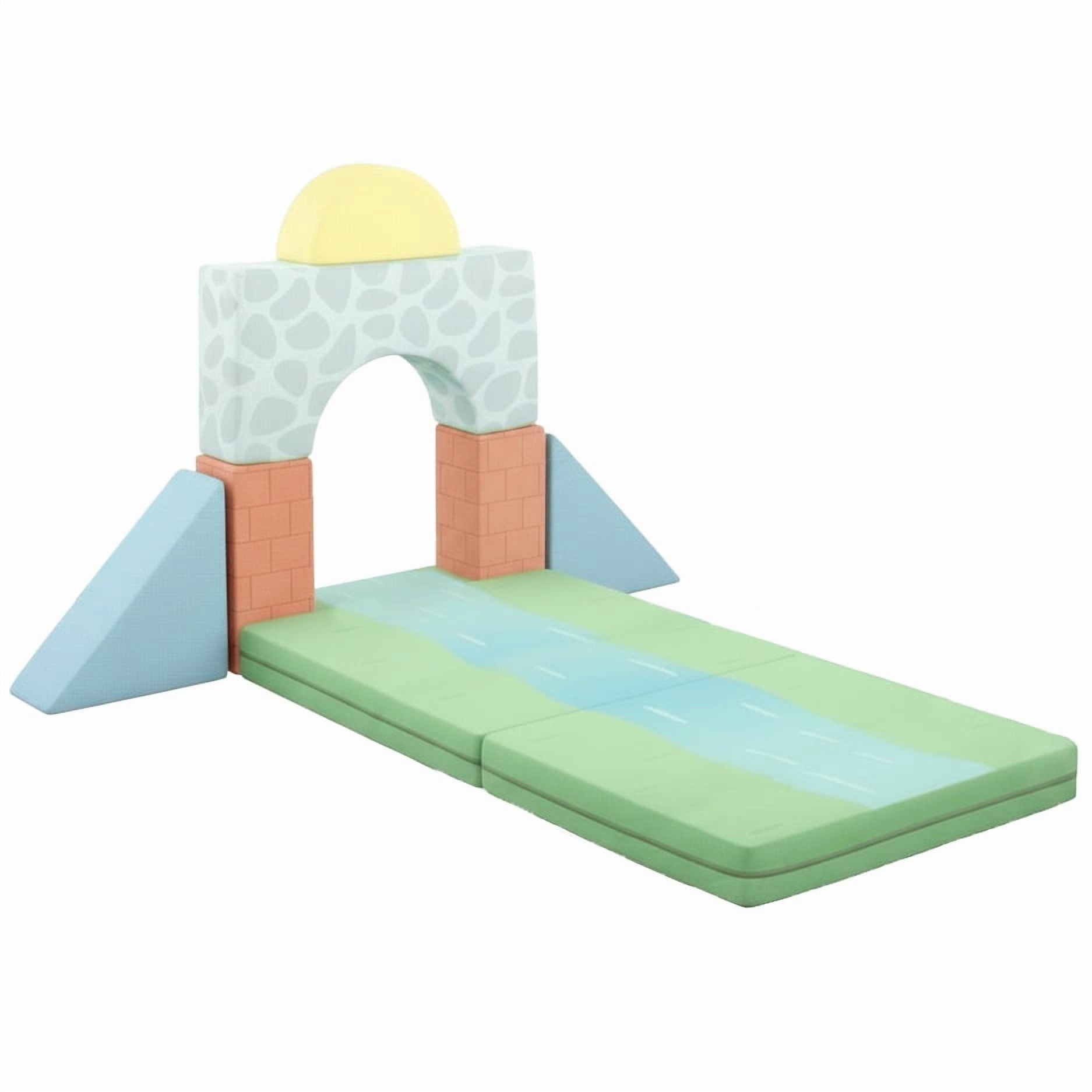 Delta Children 7-Piece Foam Fortress, Castle Creek - Walmart.com