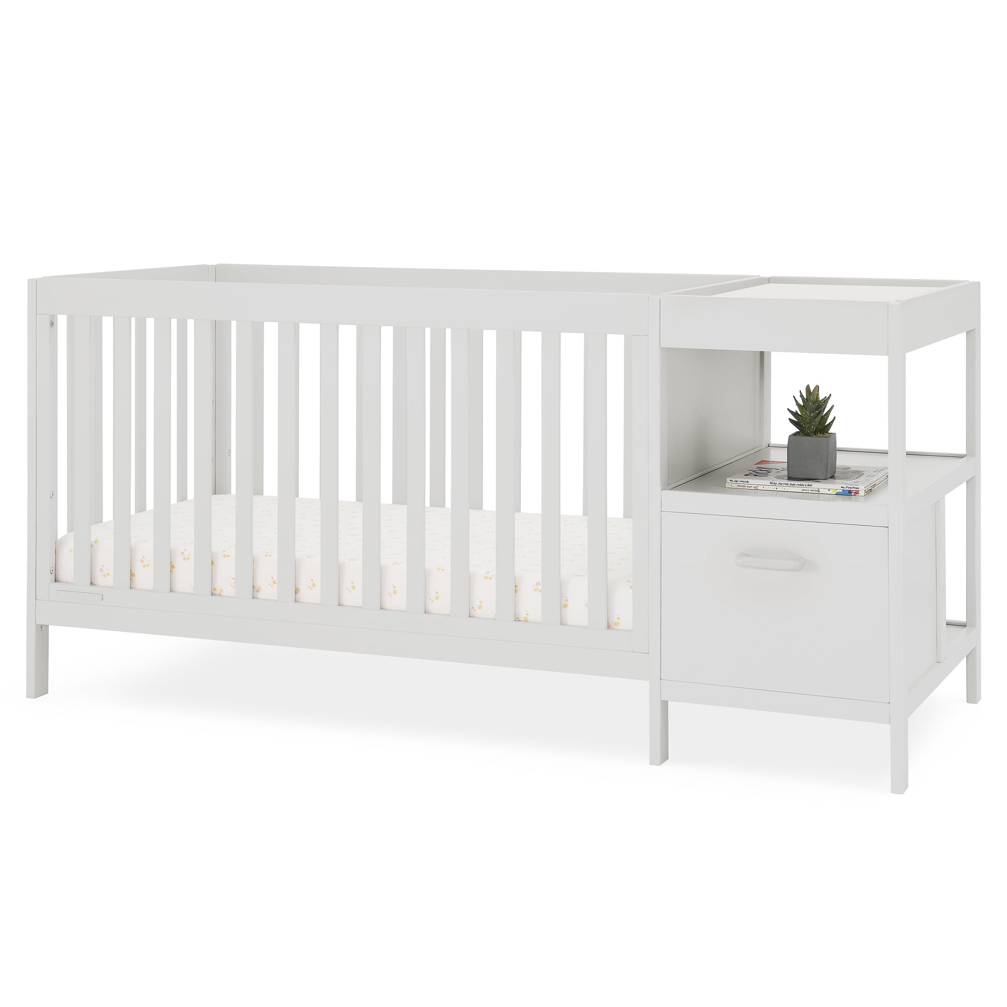 Delta Children Alice 5-in-1 Convertible Crib and Changer - Greenguard ...