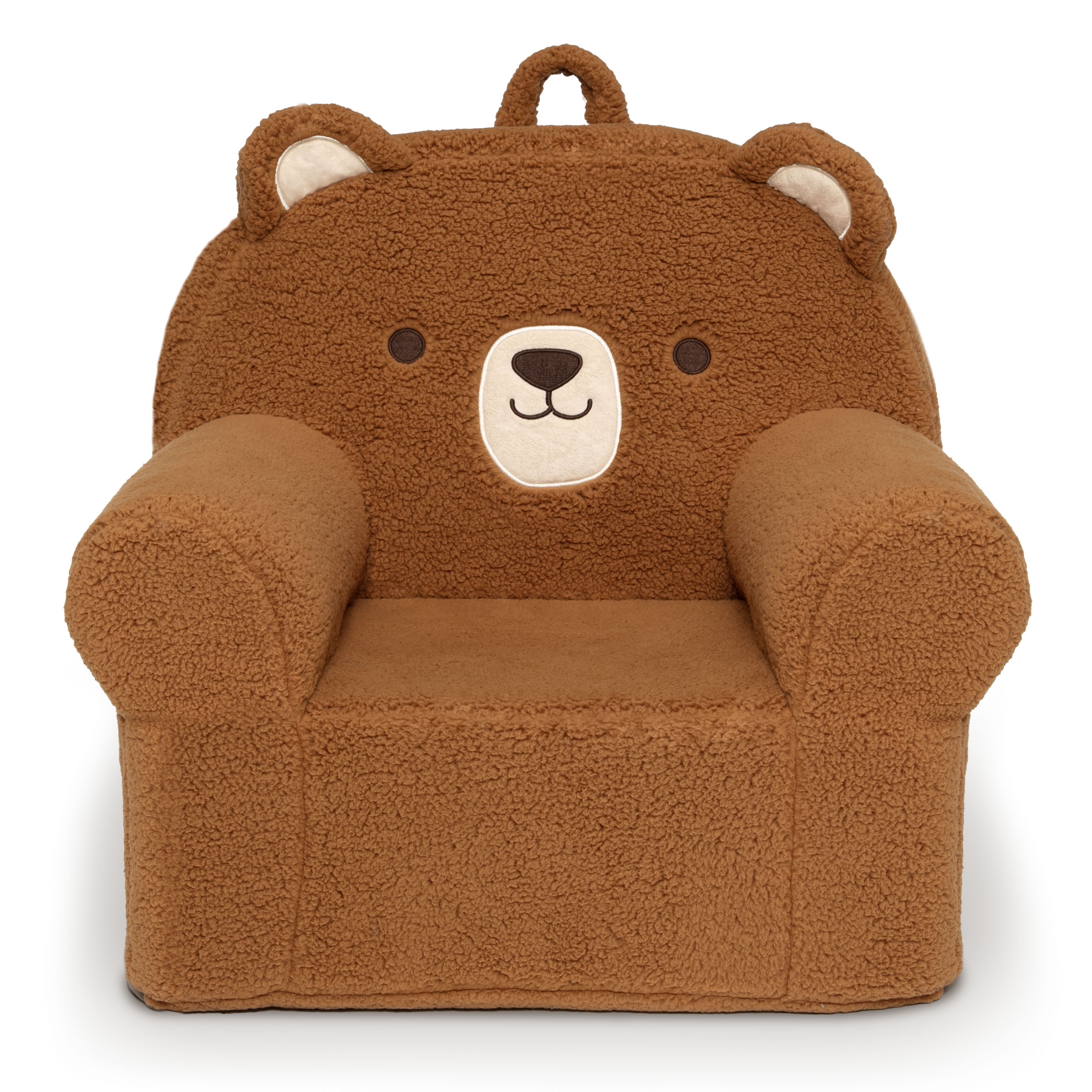 Delta Children Deluxe Teddy Bear Cozee Chair for Kids, Brown - Walmart.com