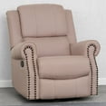 Delta Children Drake Nursery Glider Swivel Recliner, Blush - Walmart.com