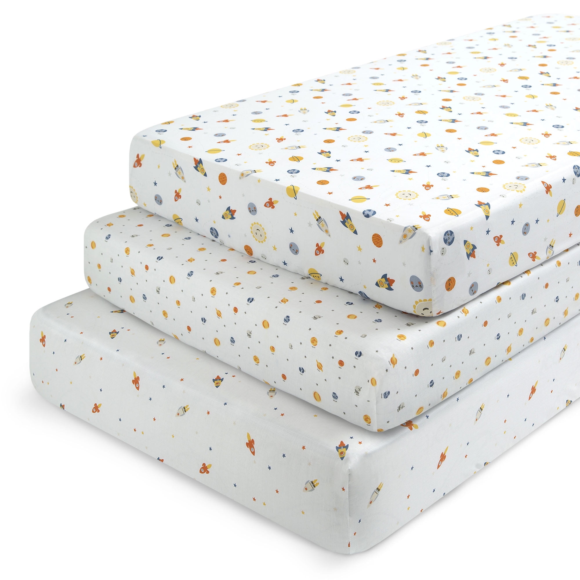 Delta Children Fitted Crib Sheets for Girls and Boys - Crib Sheet for ...