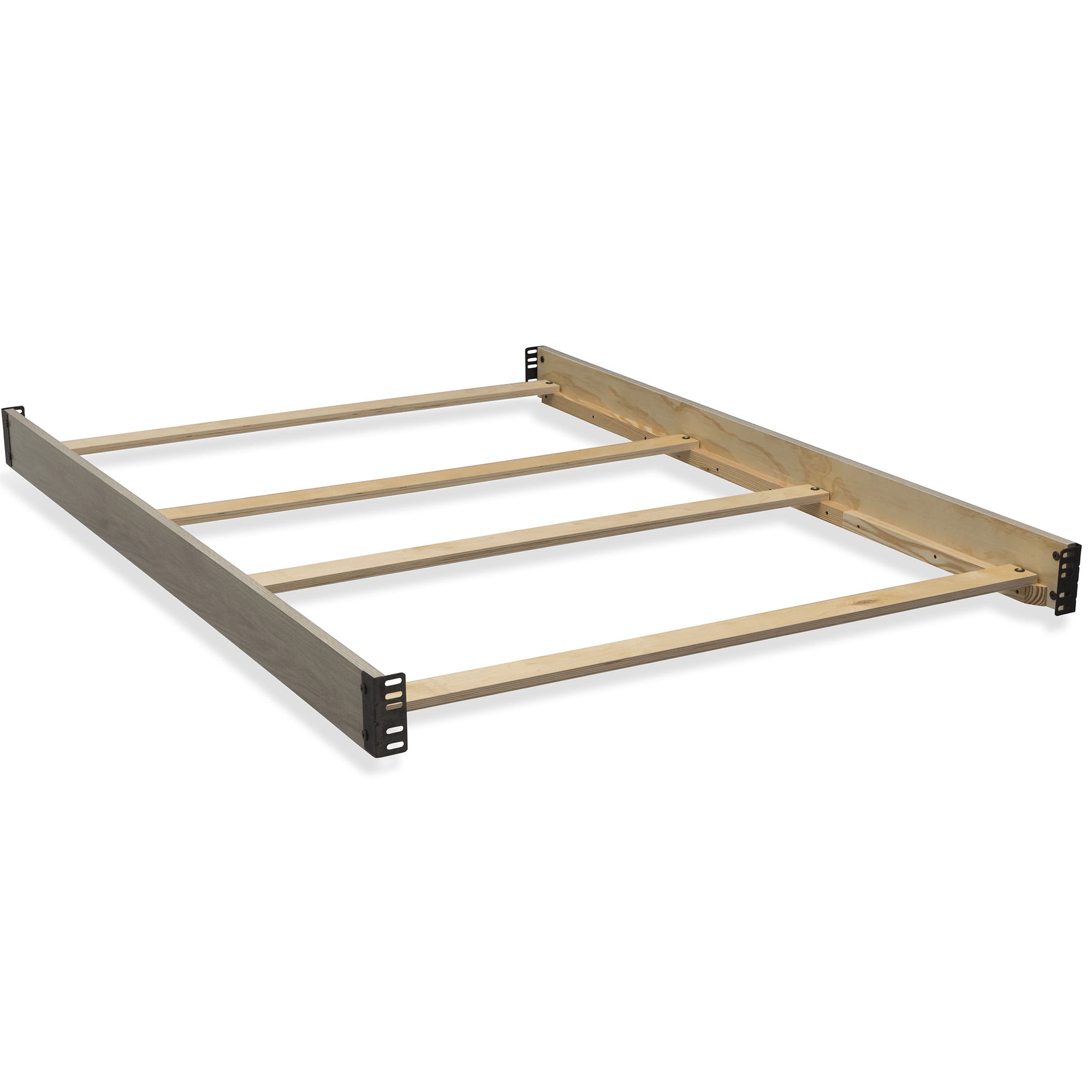 Delta Children Full Size Wood Bed Rails W0070, Textured Limestone ...