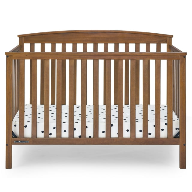 Delta Children Hanover 6-in-1 Convertible Baby Crib, Chestnut - Walmart.com