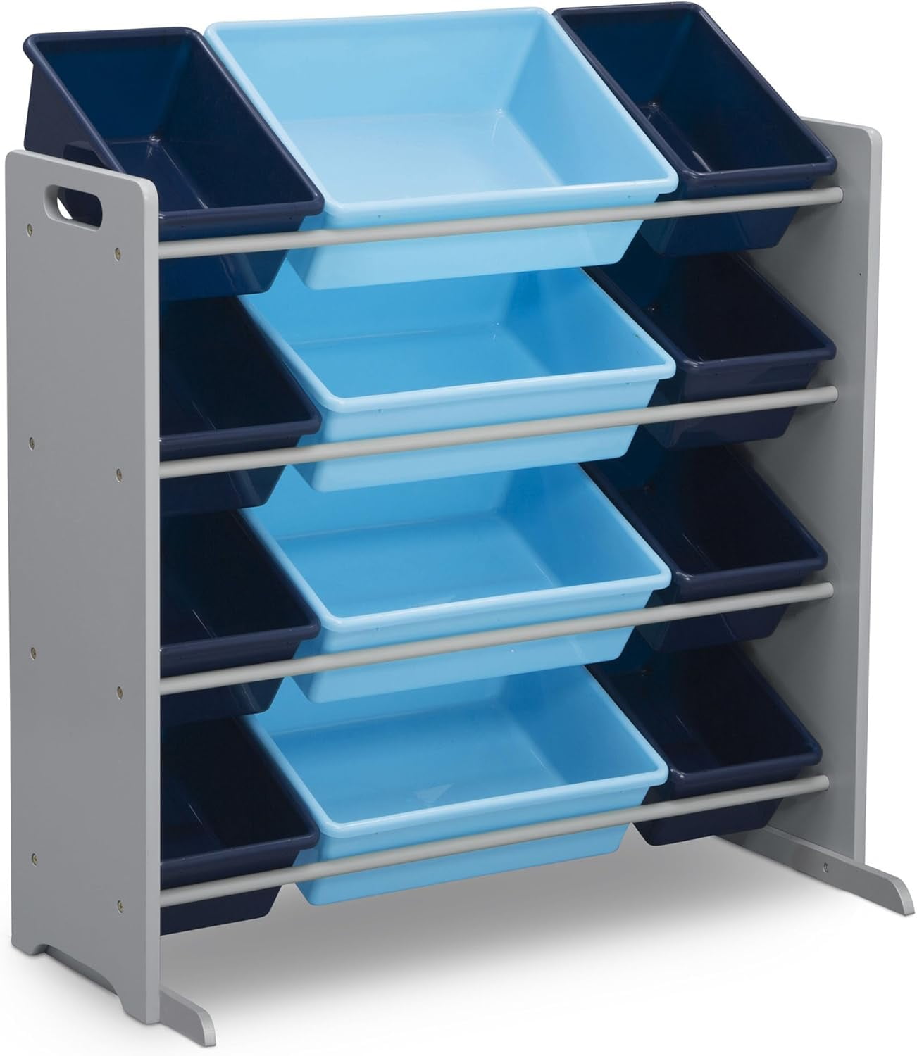 Delta Children Kids Toy Storage Organizer with 12 Plastic Bins ...