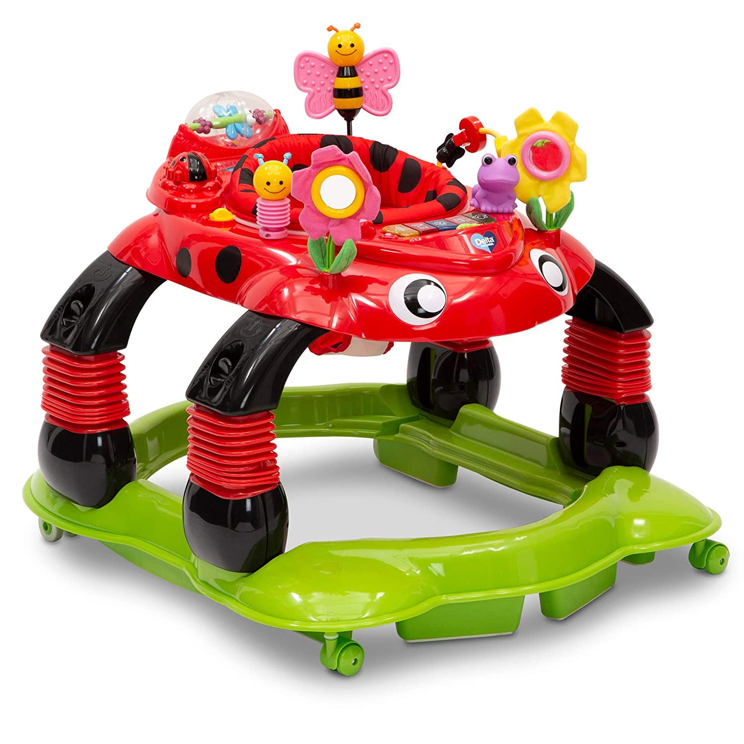 Delta Children Lil Play Station 4-in-1 Activity Walker - Rocker ...