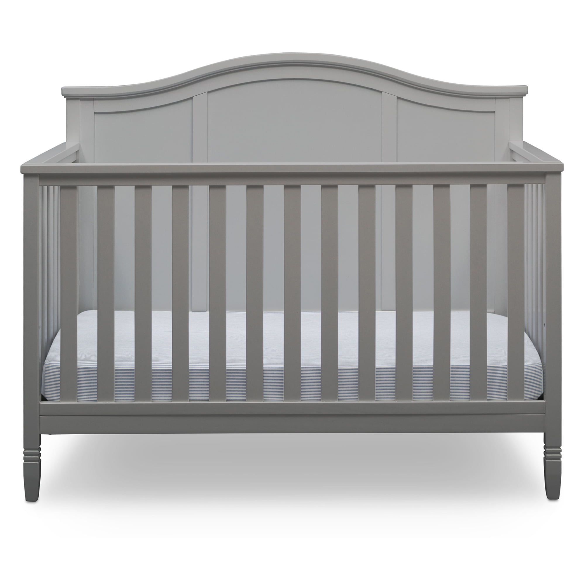 Delta Children Madrid 5-in-1 Convertible Baby Crib, Grey - Walmart.com