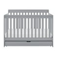 Delta Children Mercer 6-in-1 Convertible Crib, Transition Baby, Storage ...