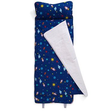Bluey Sisters Nap Mat, Built-in Pillow/Blanket for Toddlers, Sleeping ...