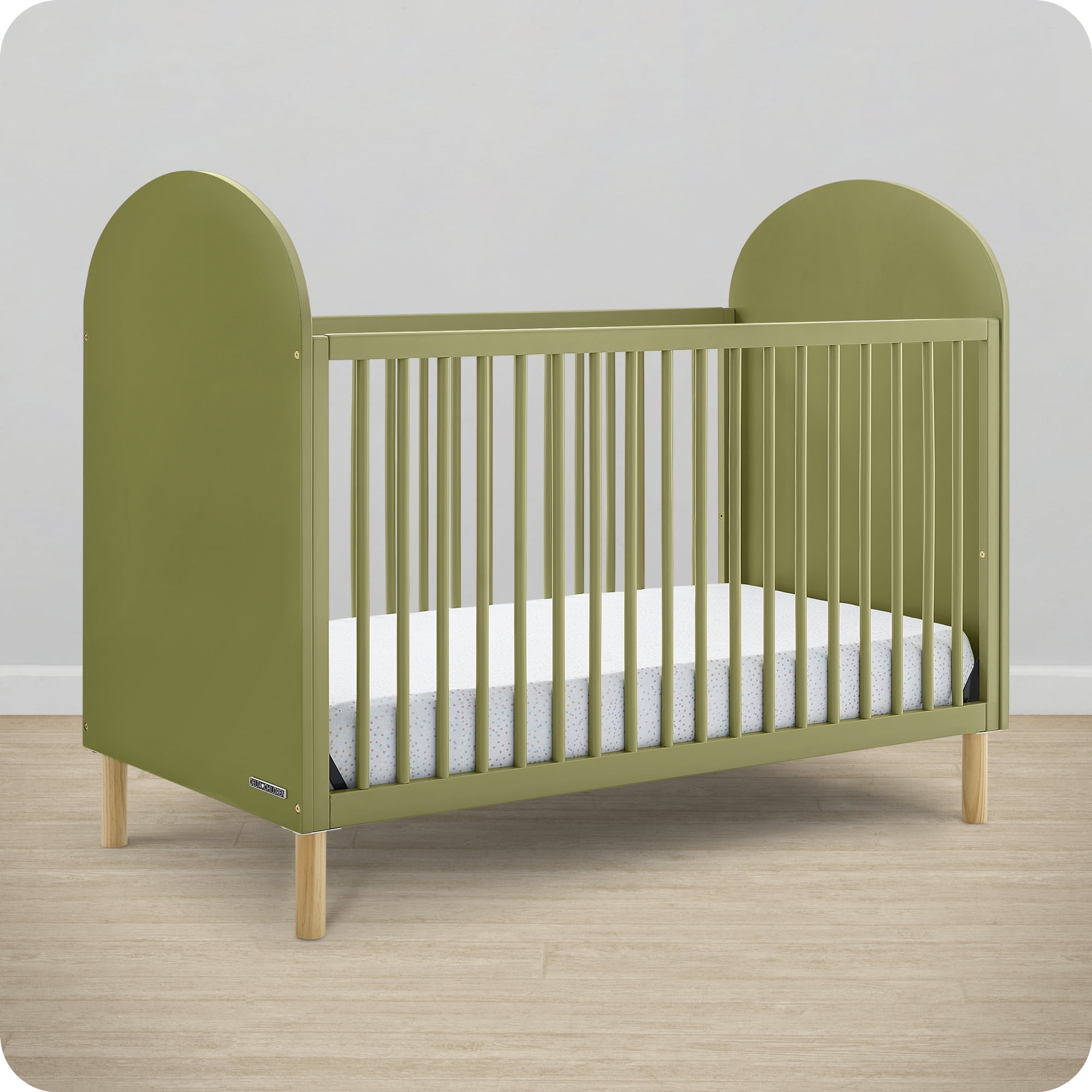 Delta Children Reese 4-in-1 Convertible Crib - Greenguard Gold ...