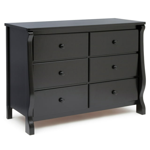 Delta Children Universal 6 Drawer Dresser with Interlocking Drawers ...