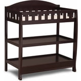 Free Shipping! Delta Children Wilmington Changing Table with Pad, Dark ...