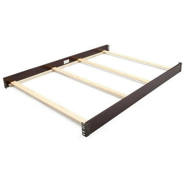 Delta Children Wooden Full-Size Bed Rails 0050, Dark Chocolate ...