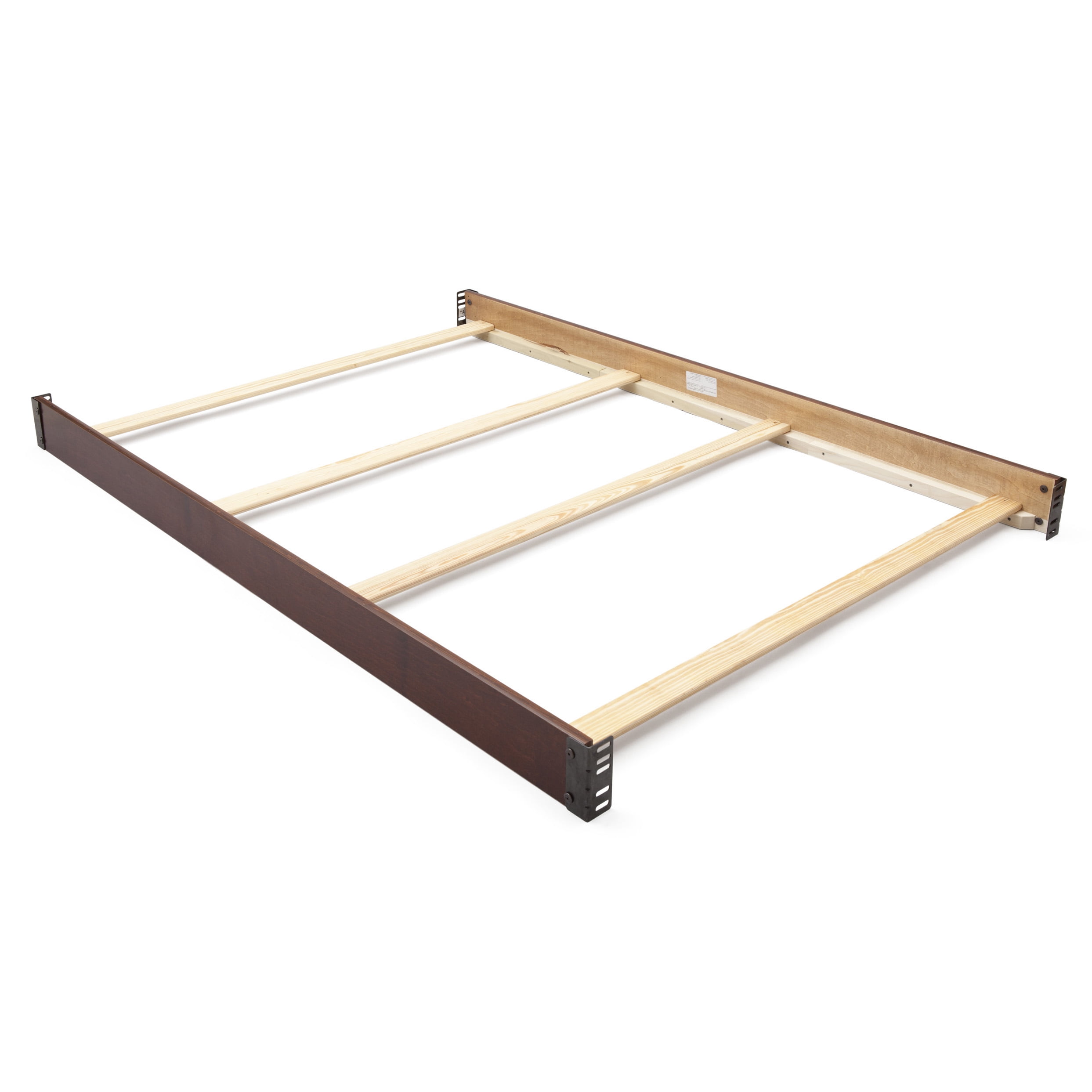 Delta Children Wooden Full-Size Bed Rails 0050, Espresso Cherry ...