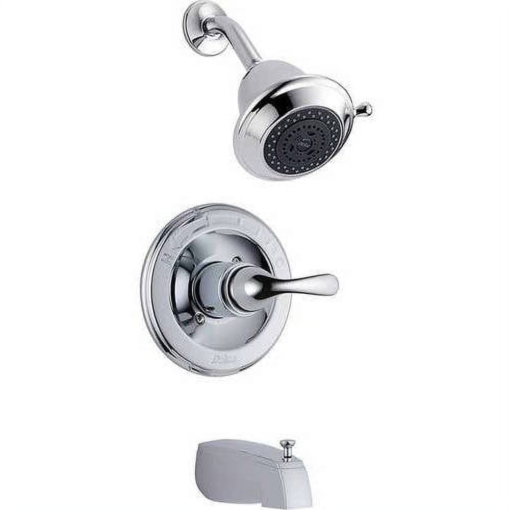 Delta Classic Bath and Shower Trim with Monitor and Touch Clean ...