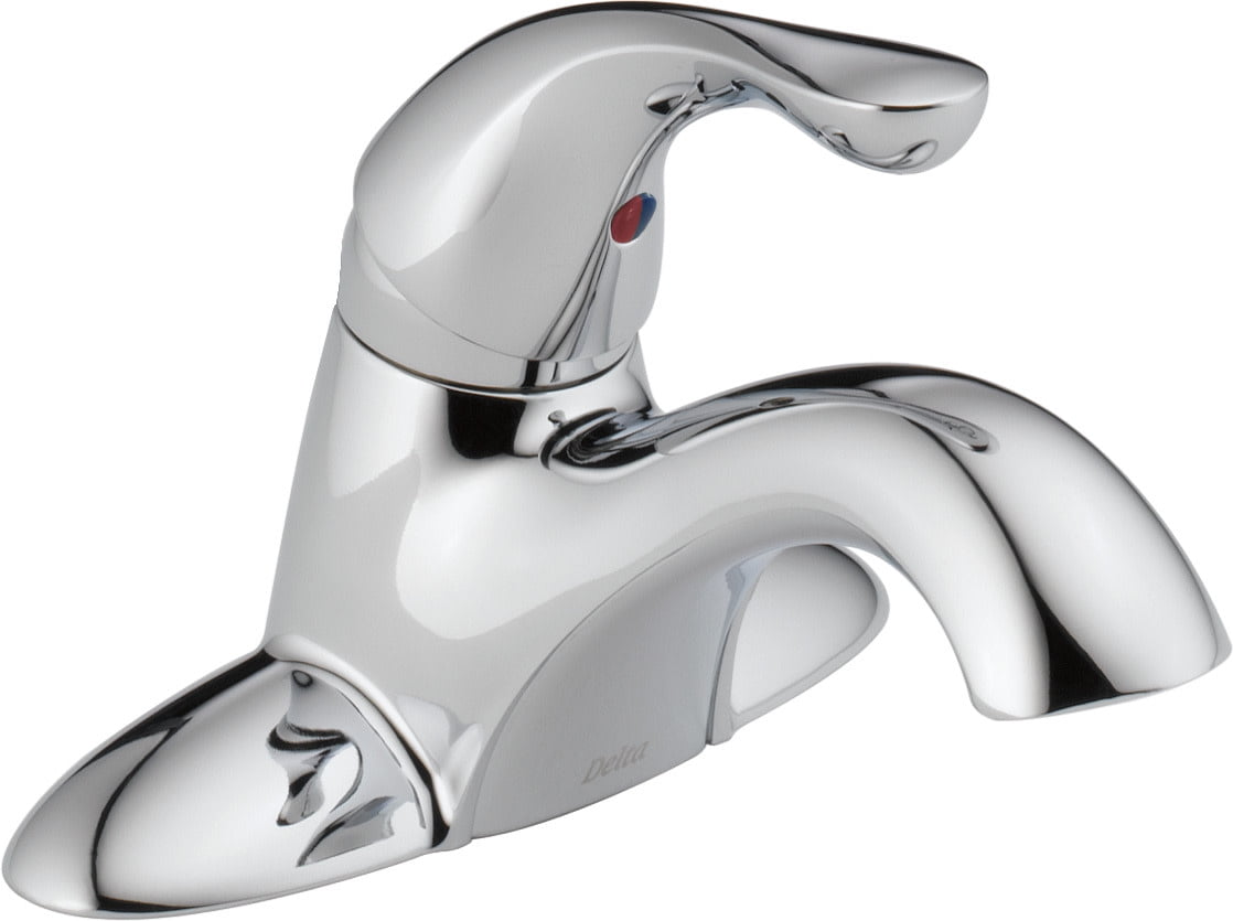 Delta Classic Single Handle Bathroom Faucet, Chrome - Walmart.com