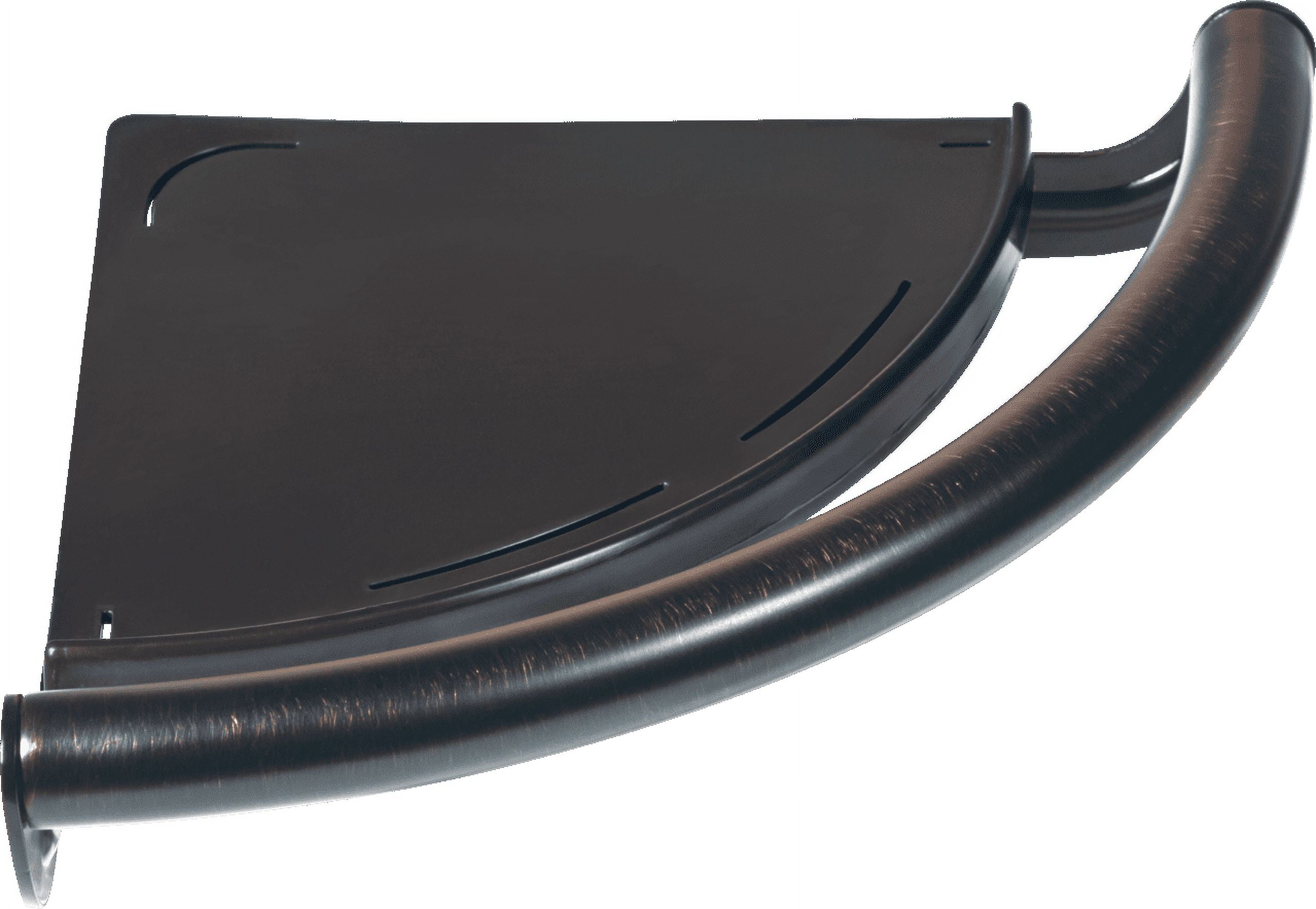 Delta Corner 9.13"W x 10.26"D Wall Shelf With Assist Bar, Venetian ...