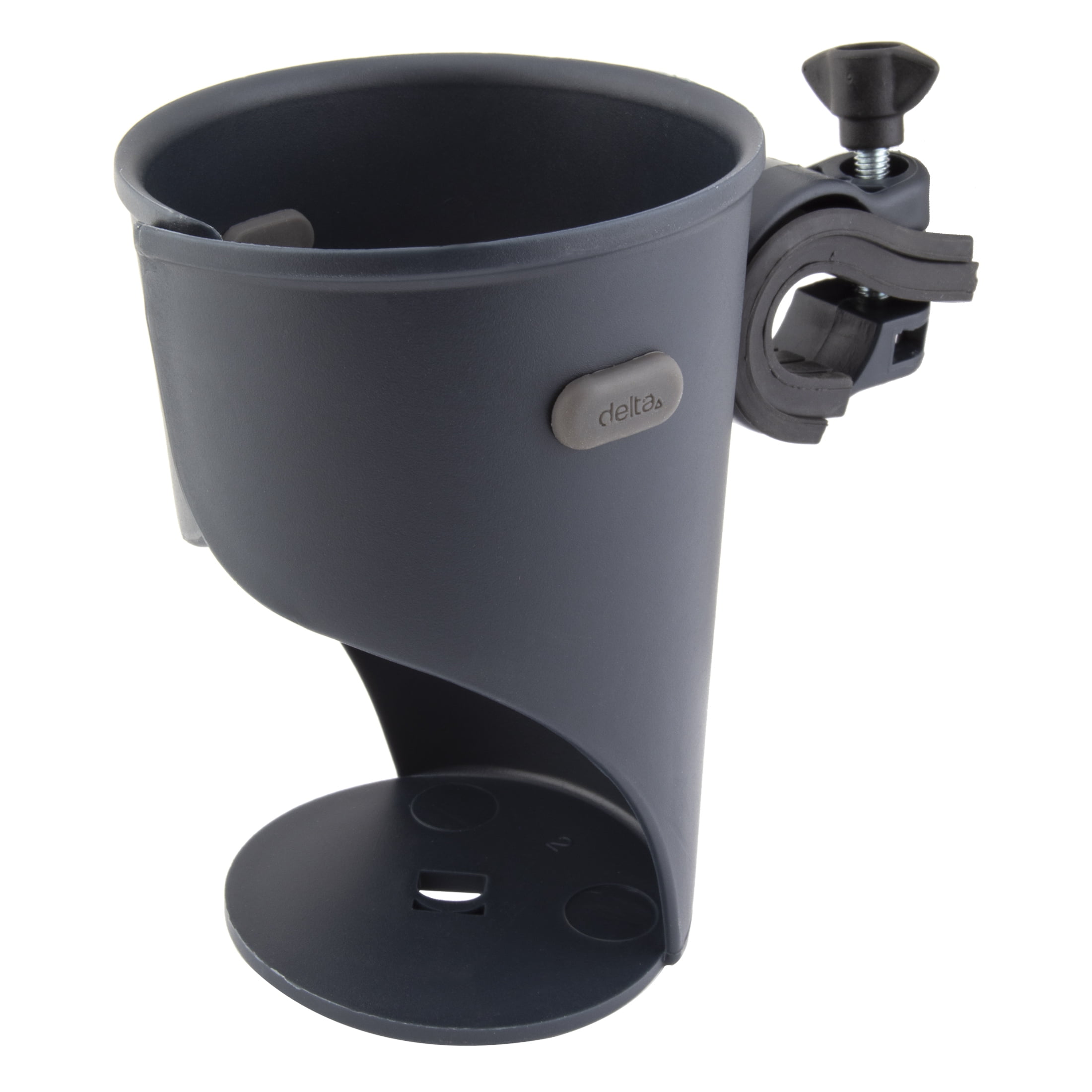 Delta Grande Beverage Holder/Water Bottle Cage Handlebar Mounted Black ...