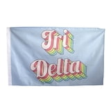 Sorority Shop Delta Delta Delta - Sorority Name Flag (Retro Design ...