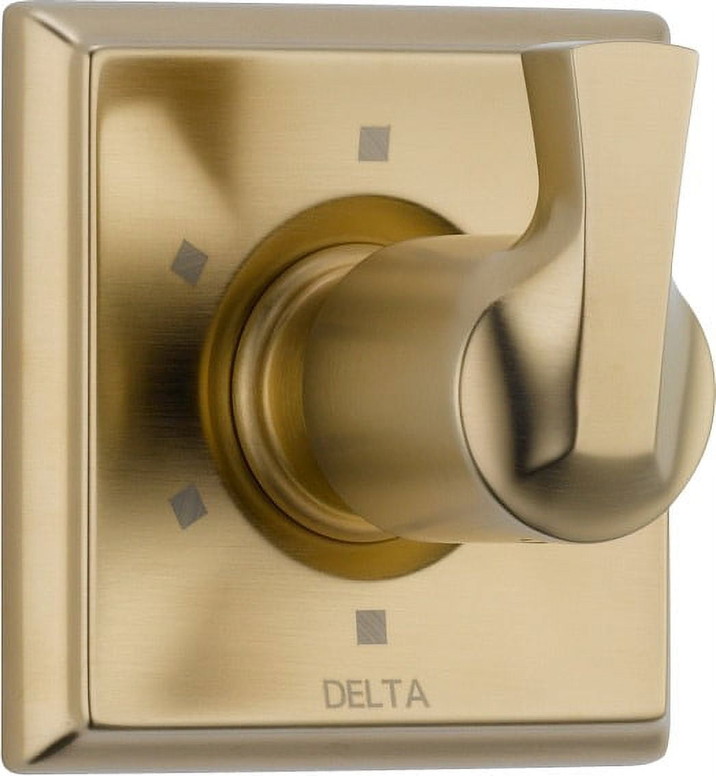 Delta Dryden 6-Setting 3-Port Diverter Trim, Champagne Bronze - Walmart.com