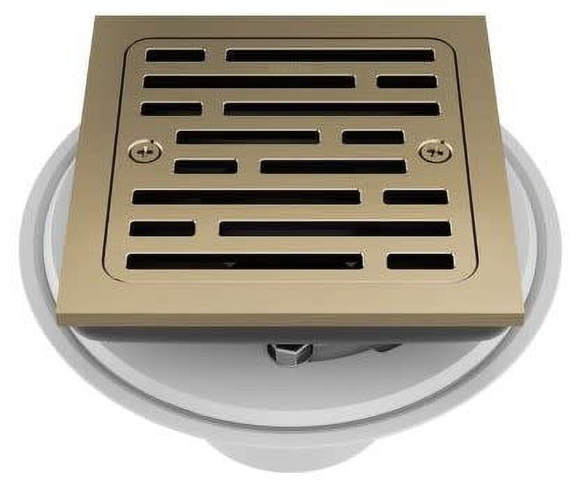 Free Shipping! Delta Dt062412 4" Tile-In Square Shower Drain - Bronze ...