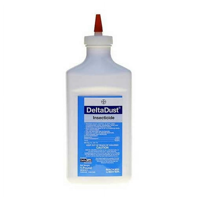 Bayer Delta Dust Insecticide, 1 lb Bottle, Waterproof, Targets Ants ...