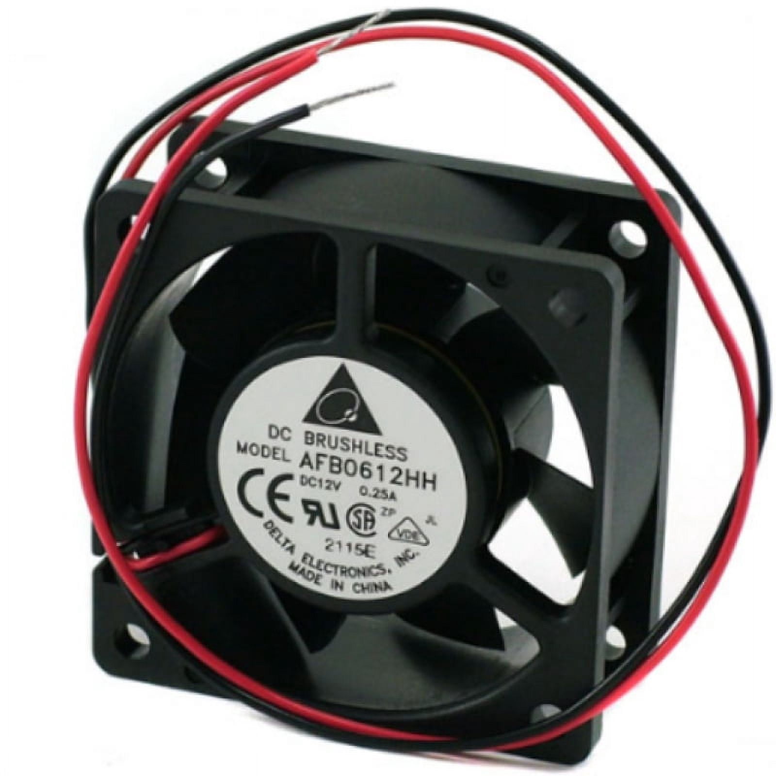 Delta Electronics AFB0612HH 60mm 12VDC 0.25A 5000RPM Cooling Fan ...