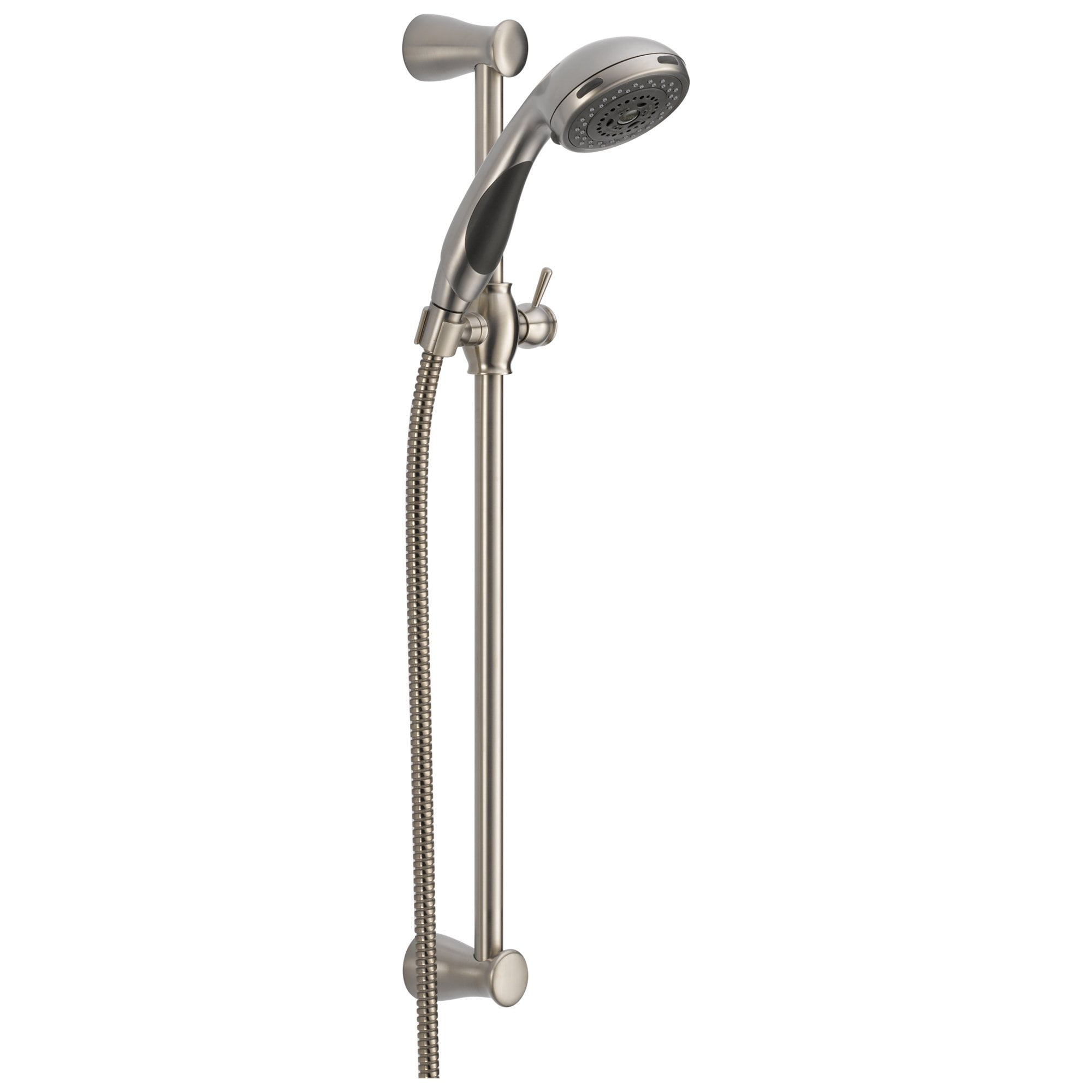 Delta Faucet 3-Spray Touch-Clean Wall-Mount Slide Bar Hand Held Shower ...