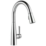 Delta Essa Single Handle Pull-Down Kitchen Faucet in Chrome 9113-DST ...