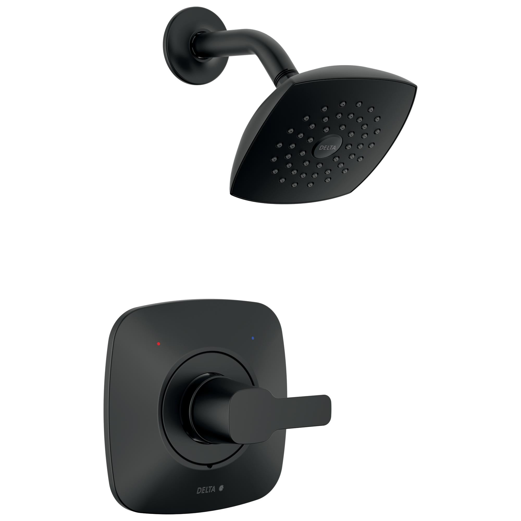Delta Modern 14 Series Shower Trim - T142339-BL-PP in Matte Black ...