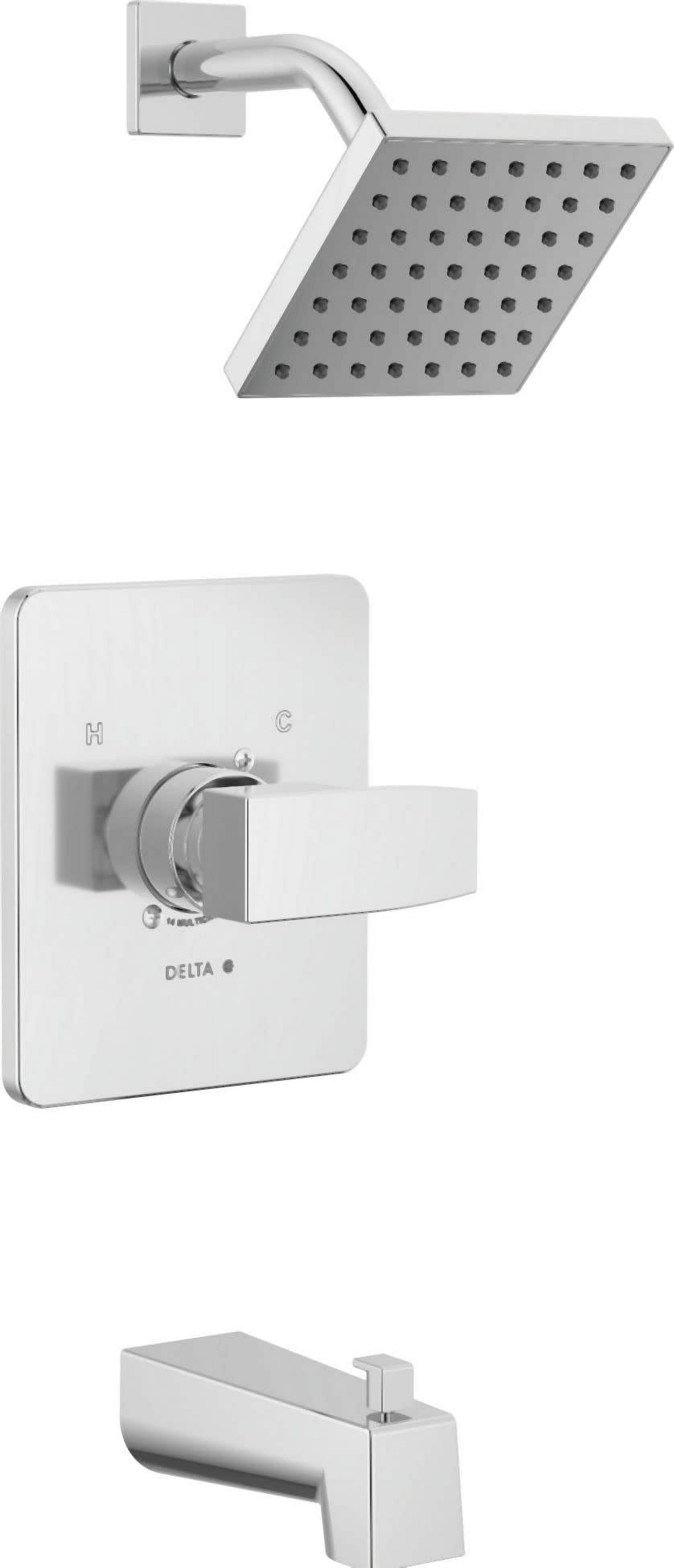 Delta 14 Series Tub & Shower Trim - T14467-PP in Chrome - Walmart.com