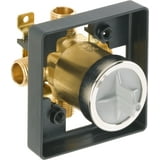 Delta MultiChoice Universal Tub/Shower R10000-UNBX, Inlets/Outlets ...