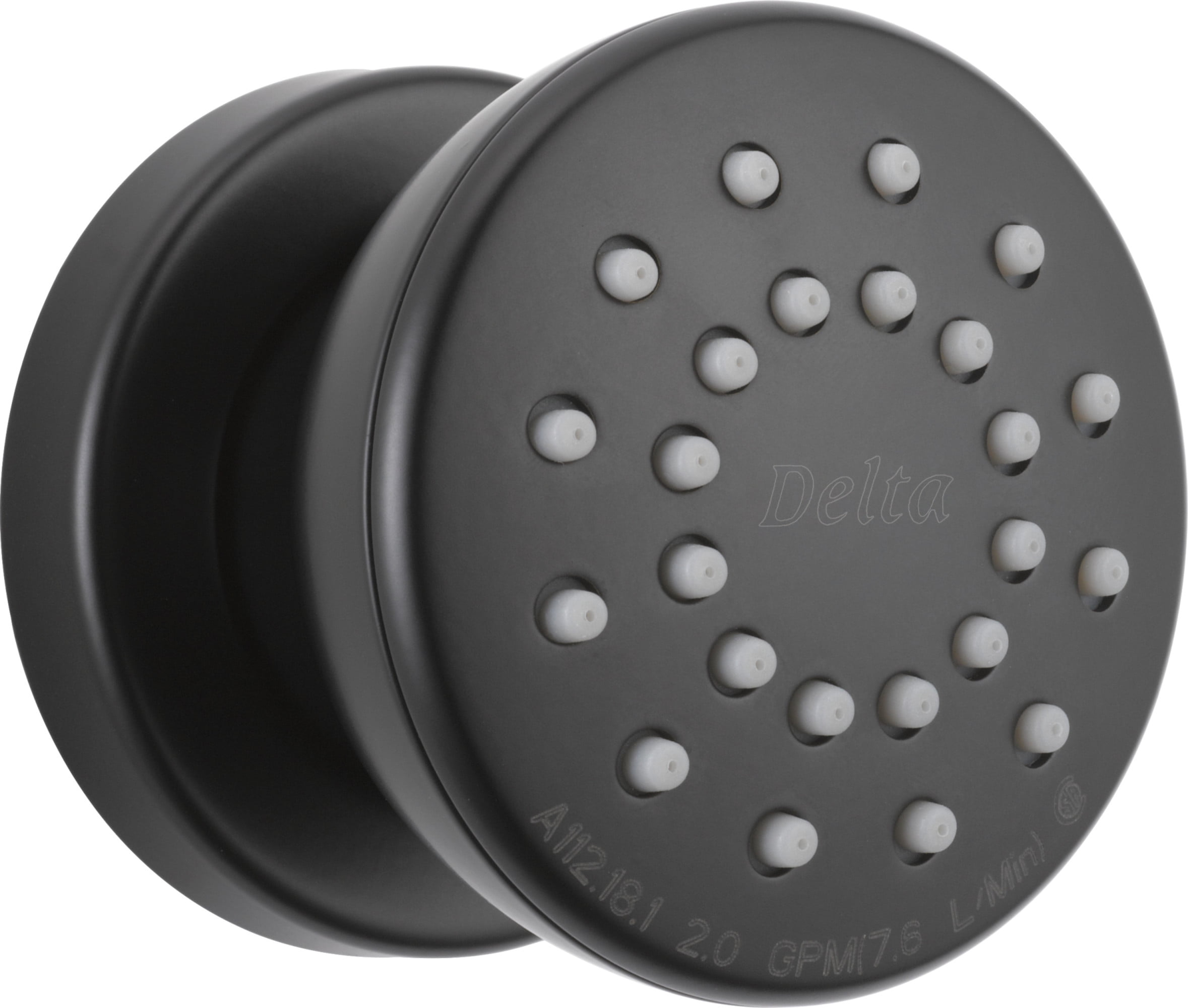 Delta Mount Body Spray 50102-BL Mount Body Spray Matte Black - Walmart.com