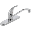 Delta Long Trim Sleeve for 13 / 14 Series Tub/Shower Faucets in Chrome ...
