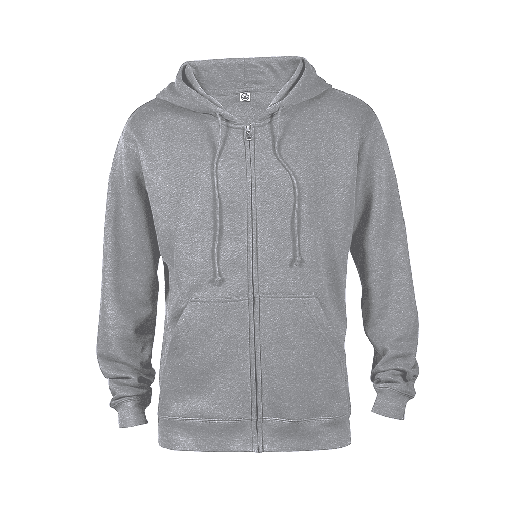 Delta Fleece Adult Unisex Heavyweight Fleece Zip Hoodie - Walmart.com