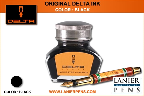 Delta Fountain Pen Ink - Black - Walmart.com