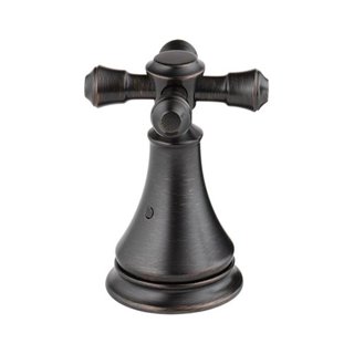 Delta H695 Metal Cross Handle Set - Roman Tub, Chrome - Walmart.com