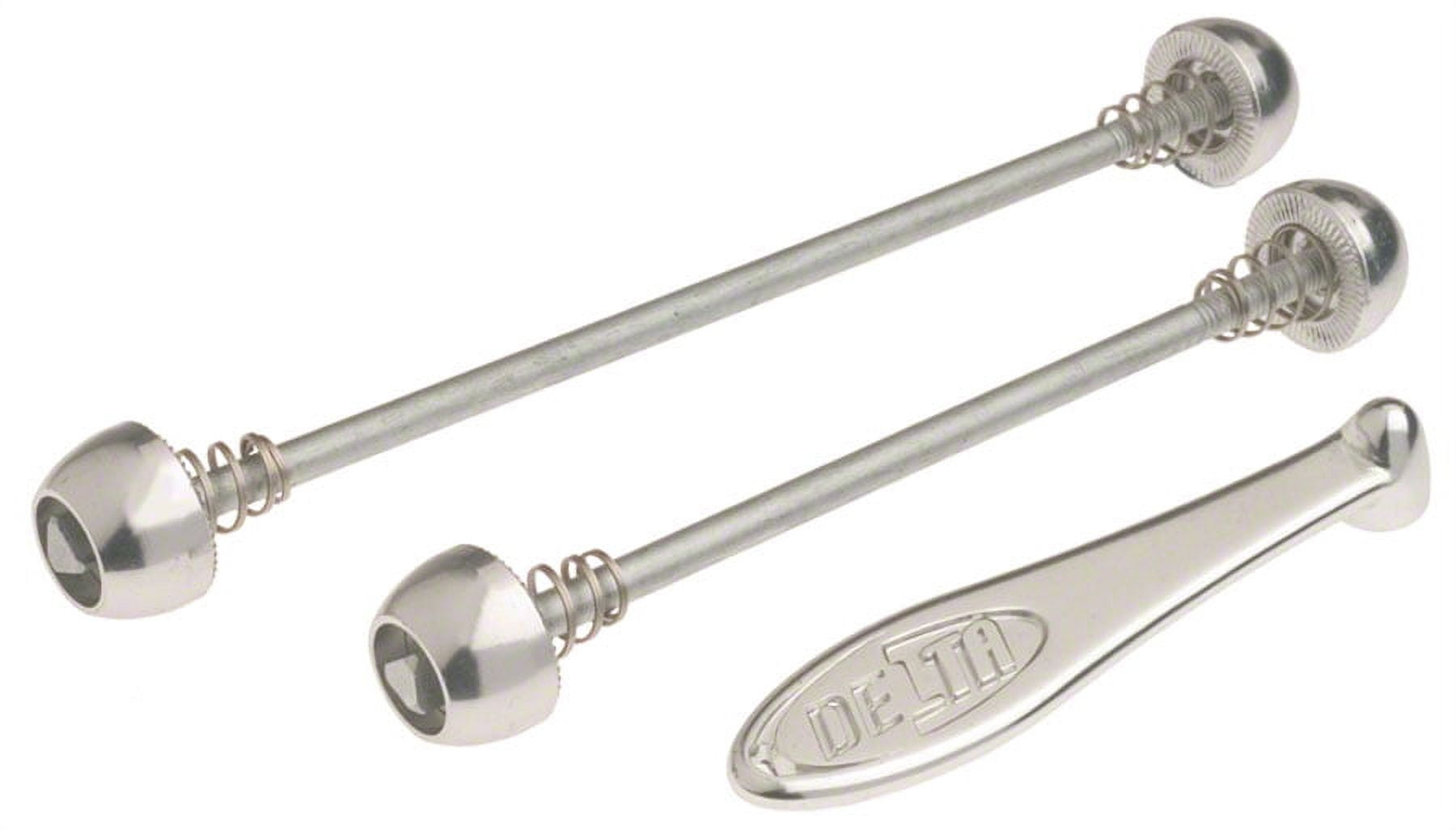 Delta HubLox: Anti-Theft Locking Skewers Bicycle Security QR Axles ...