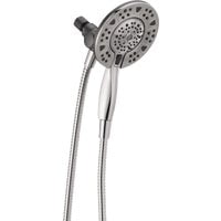 Delta In2ition 4-Spray Combo Handheld Shower and Showerhead CHM 4STTNG ...
