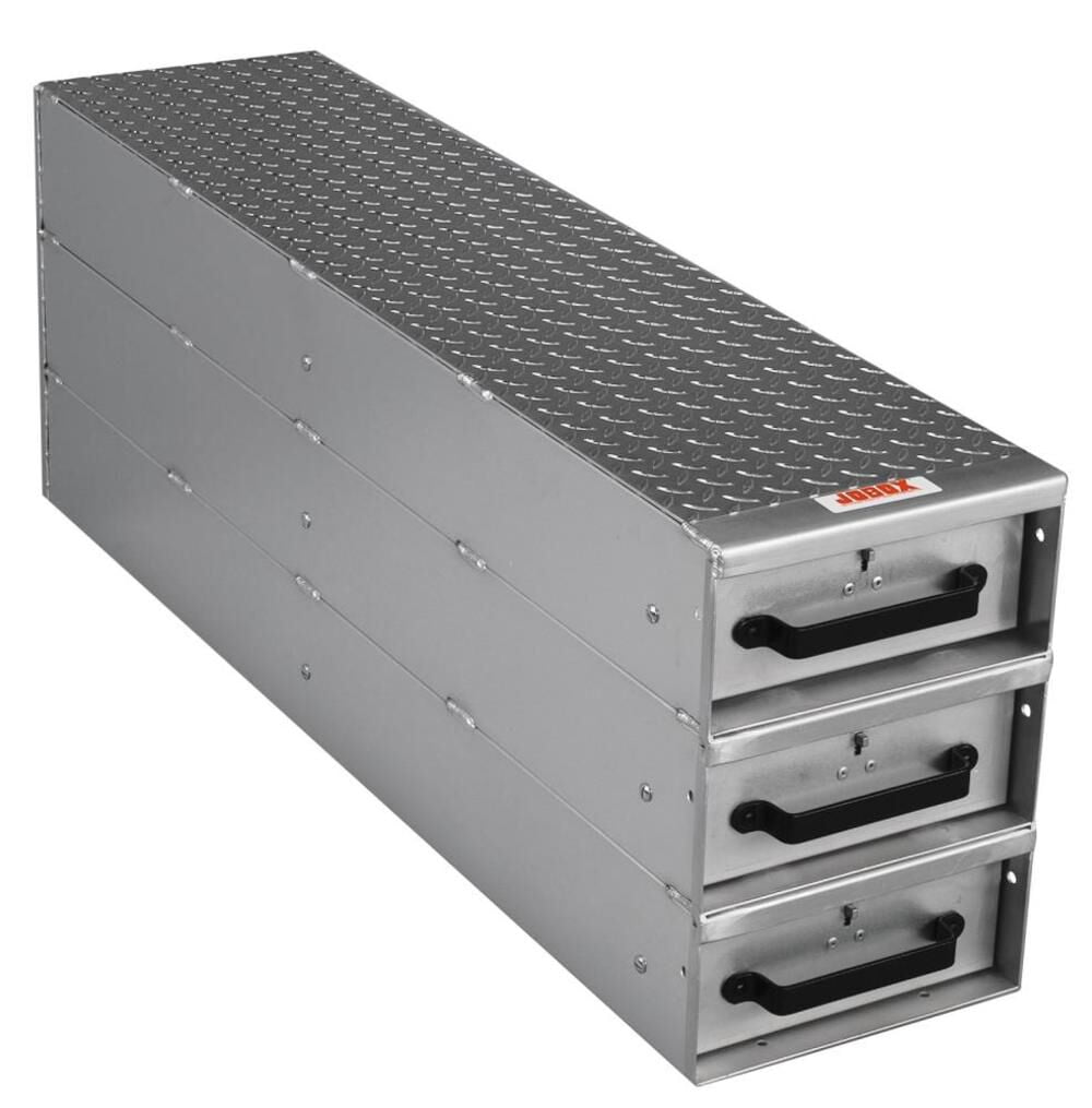 Delta / JOBOX 1408980 Jobox Premium Alum 3 Drawer Stacked Vertical ...