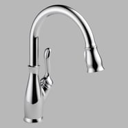 Linden Single Handle Pull-Out Kitchen Faucet in Chrome 4353-DST ...