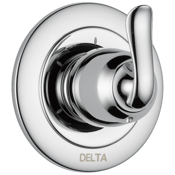 Open Box Delta Linden 3-Setting 2-Port Diverter Trim in Chrome (Valve ...
