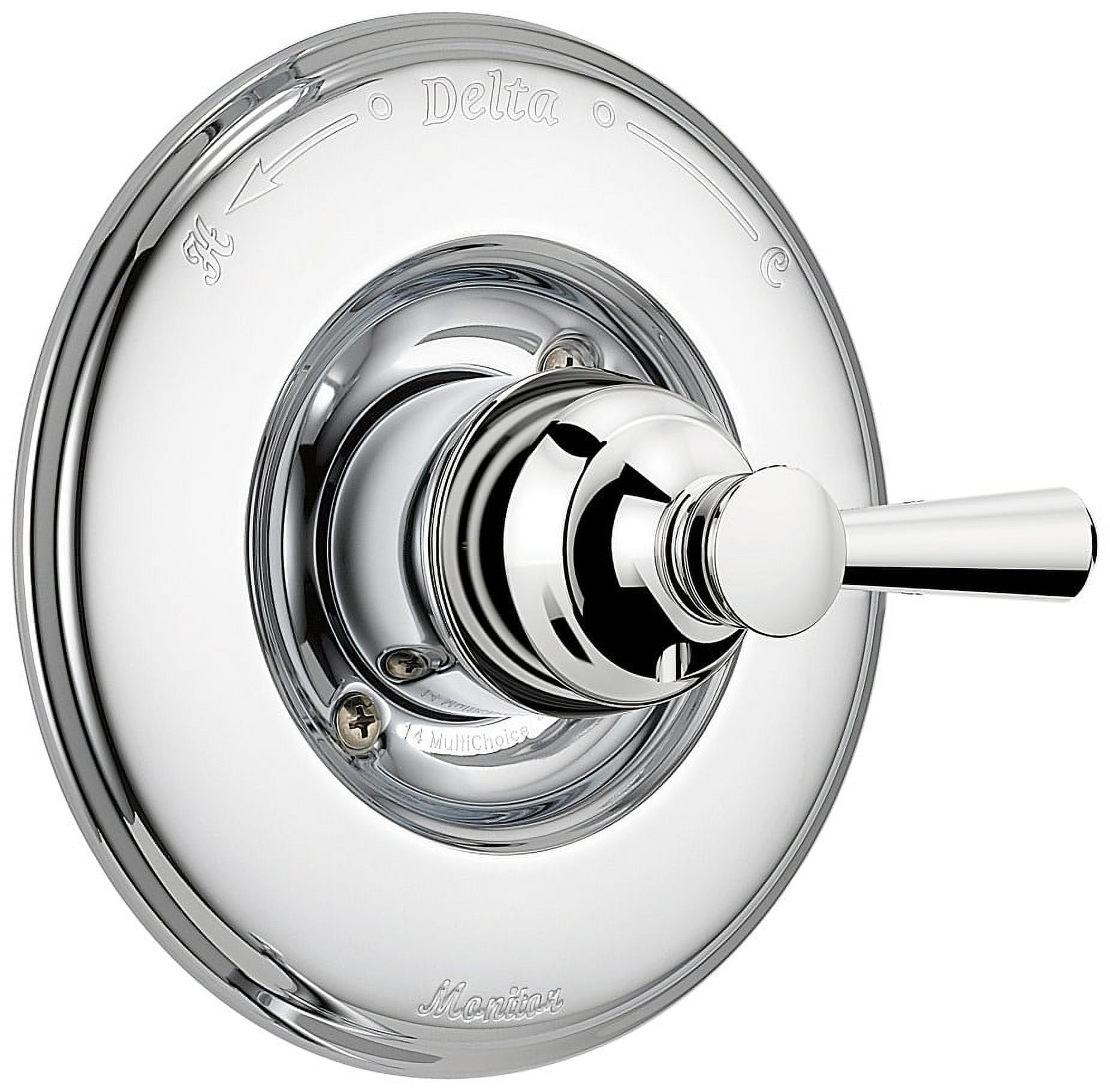 Delta Linden MonitorÂ® 14 Series Traditional Valve Only Trim in Chrome ...