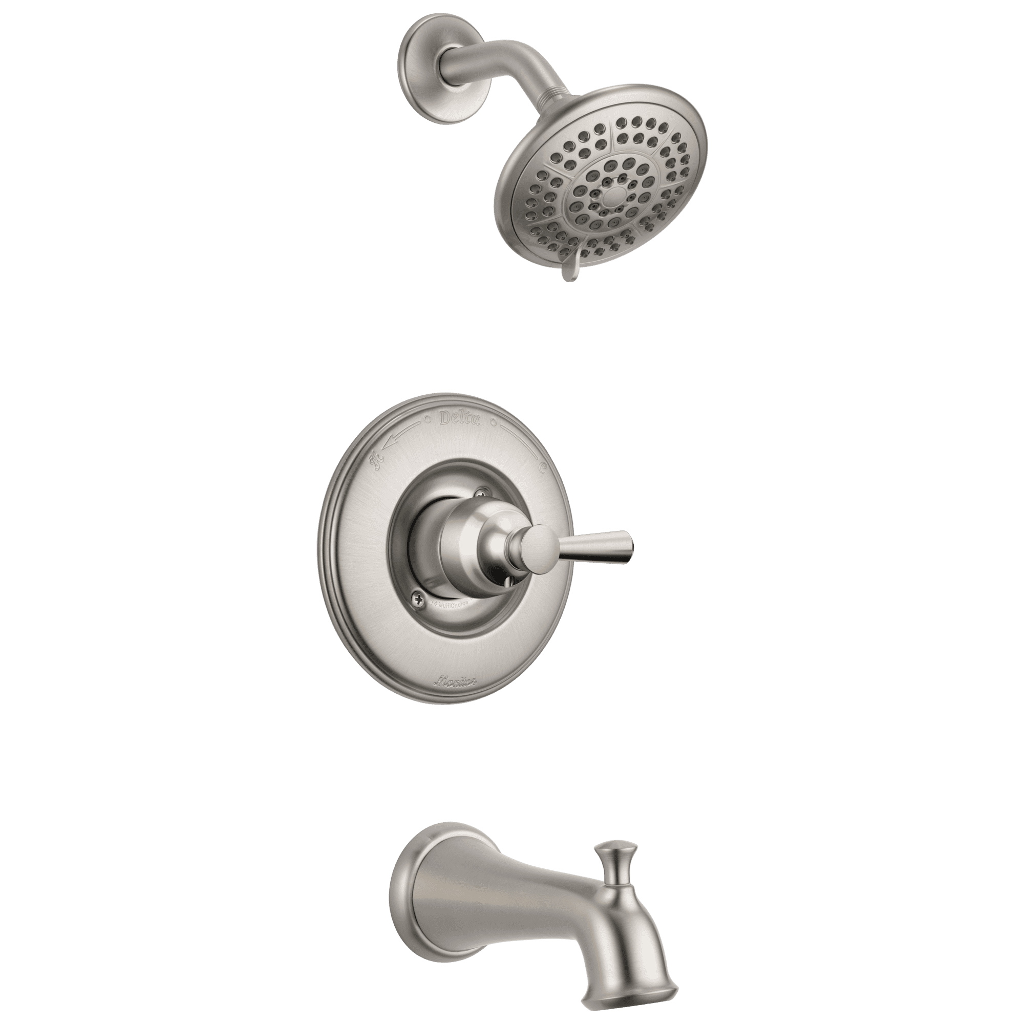 Delta Linden MonitorÂ® 14 Series Tradtional Tub & Shower Trim in ...