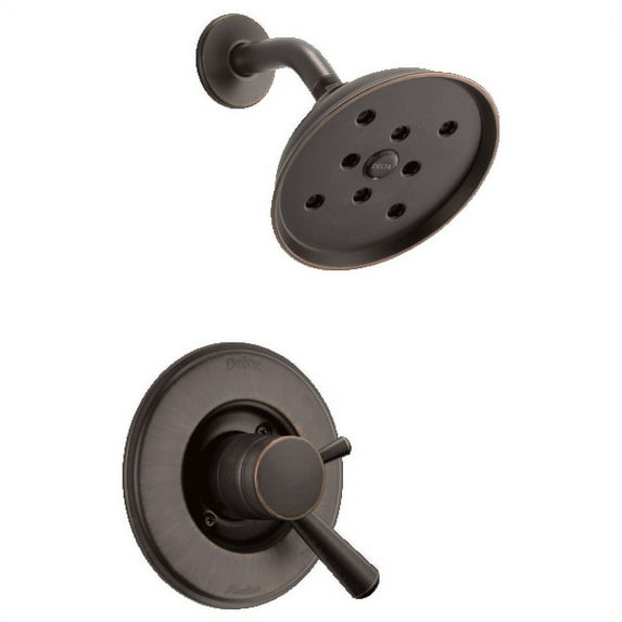 Delta Linden: Monitor 17 Series Traditional H2Okinetic Shower Trim ...