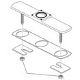 Delta Mateo Escutcheon Kit - 10" Arctic Stainless - Walmart.com