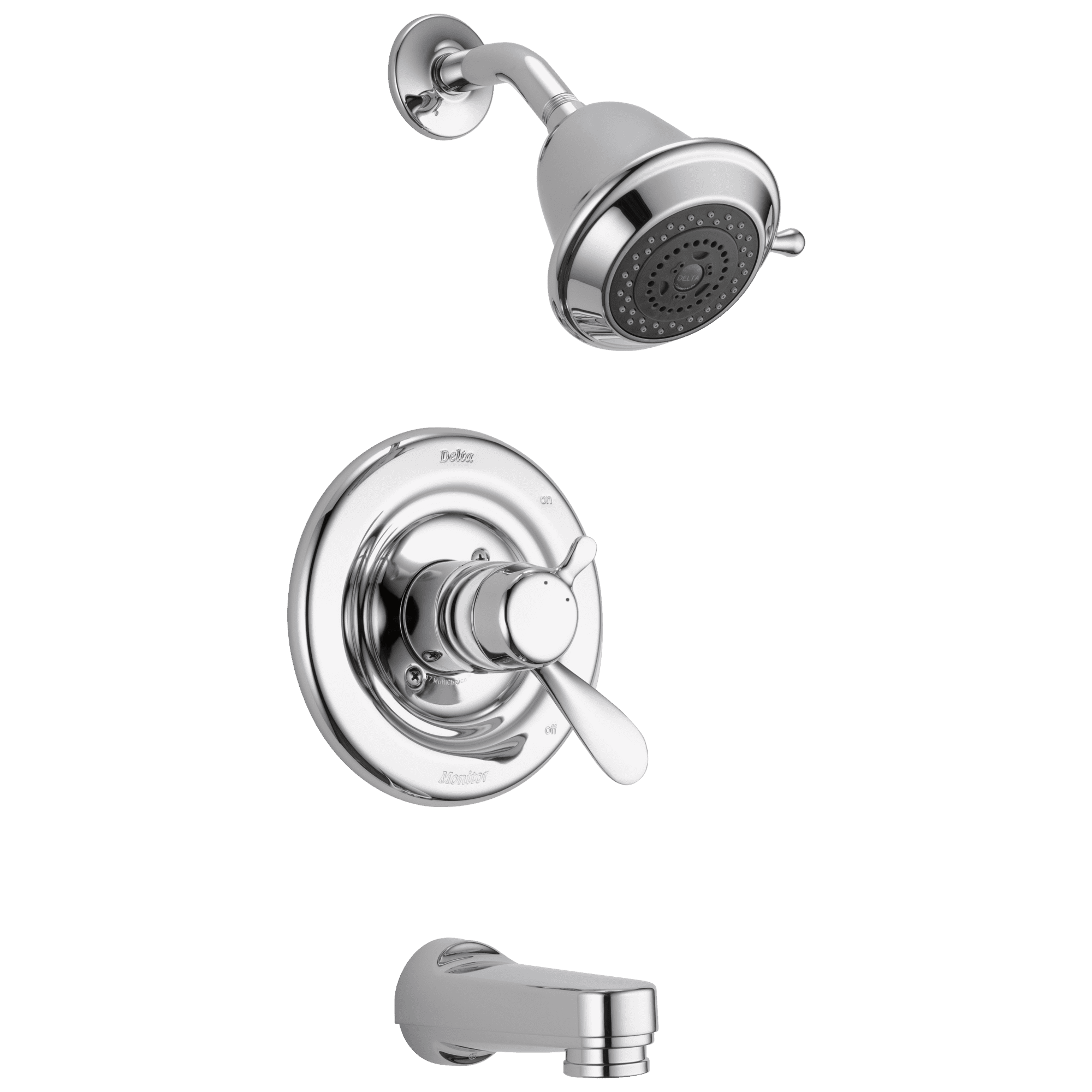 Delta Monitor Tub And Shower Trim Kit Chrome - Walmart.com