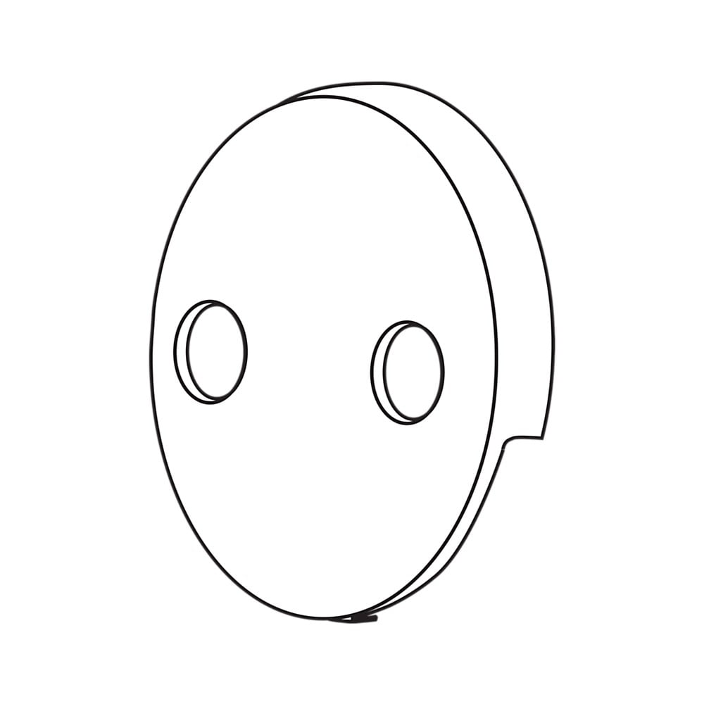 Delta: Overflow Plate - Walmart.com