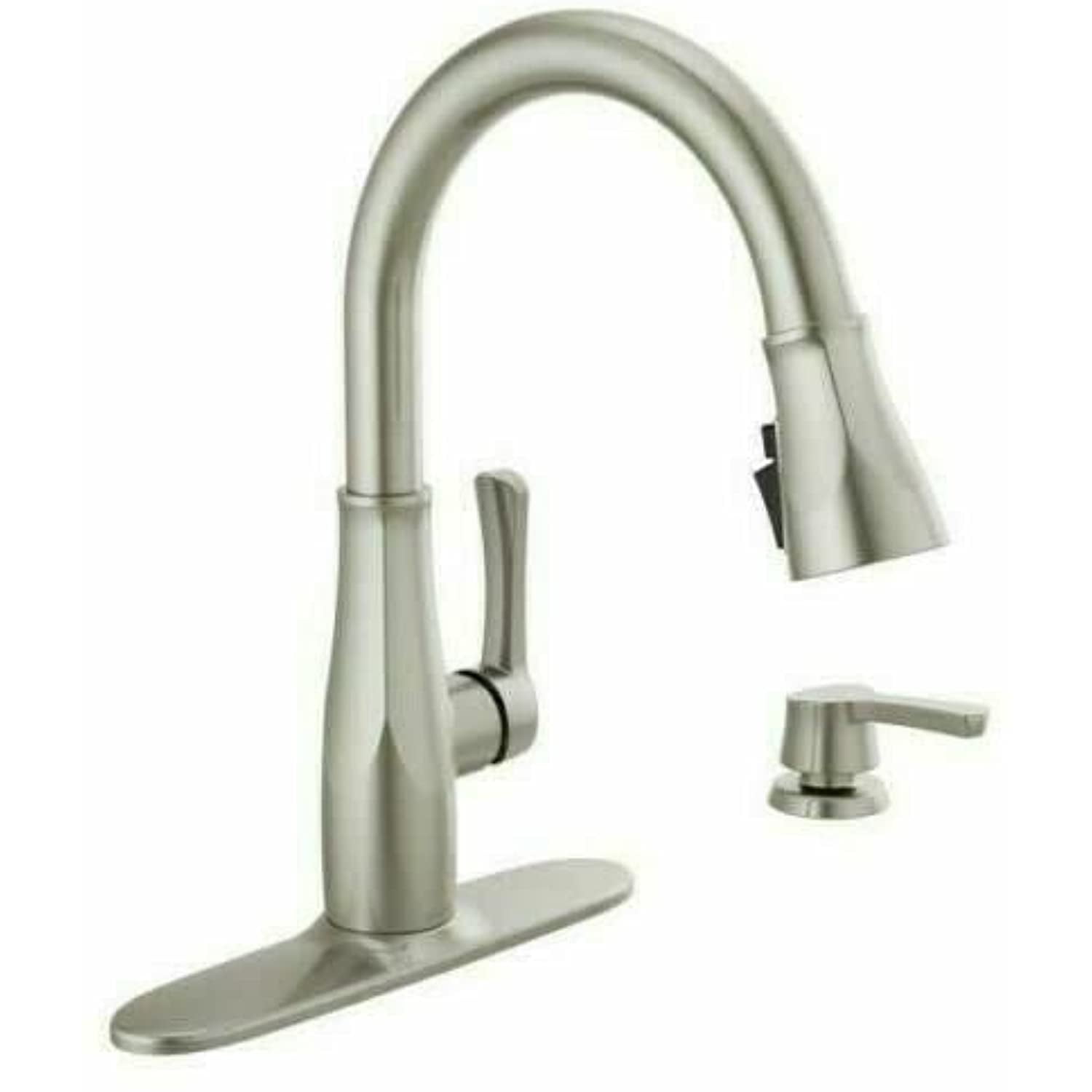 Delta Owendale Single-Handle Pull-Down Sprayer Kitchen Faucet with ...